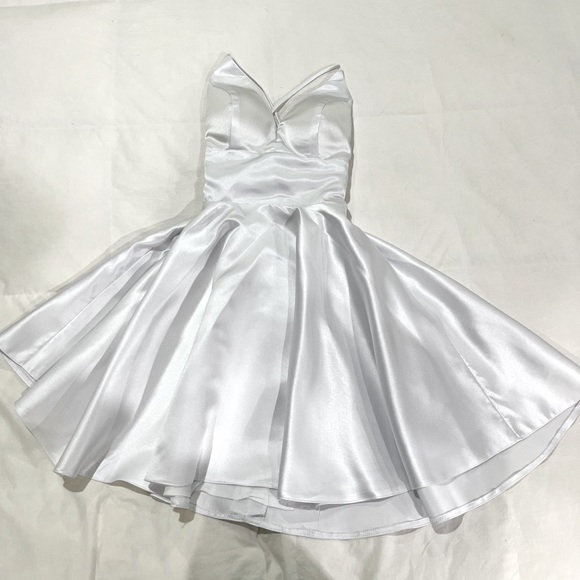 Dresses | Homecoming Short Silk Dress | Poshmark